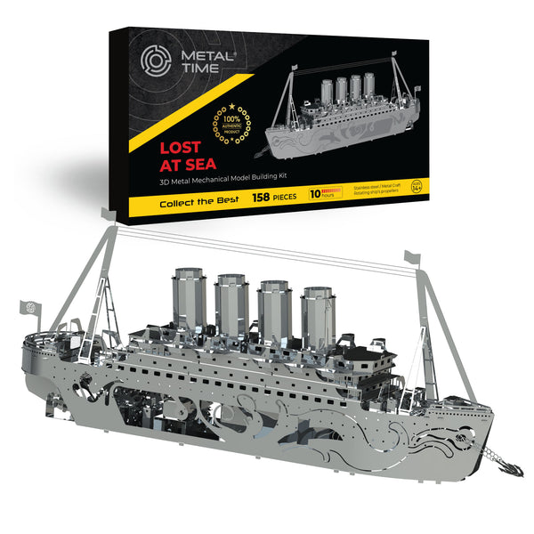 LOST AT SEA OCEAN SHIP - metal mechanical model by Metal Time ...