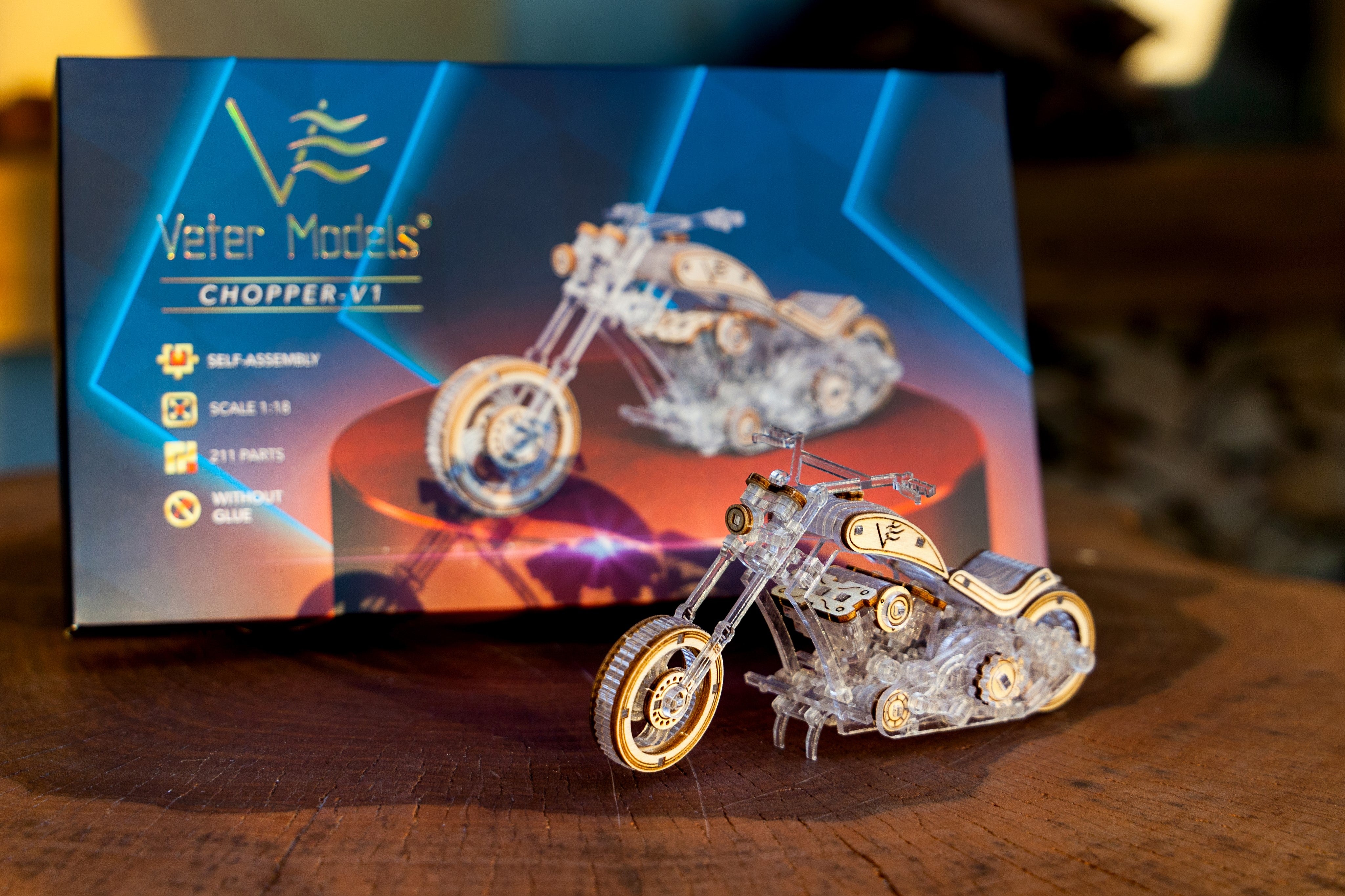 Chopper-V1 model kit by Veter Models – Mechanical Models