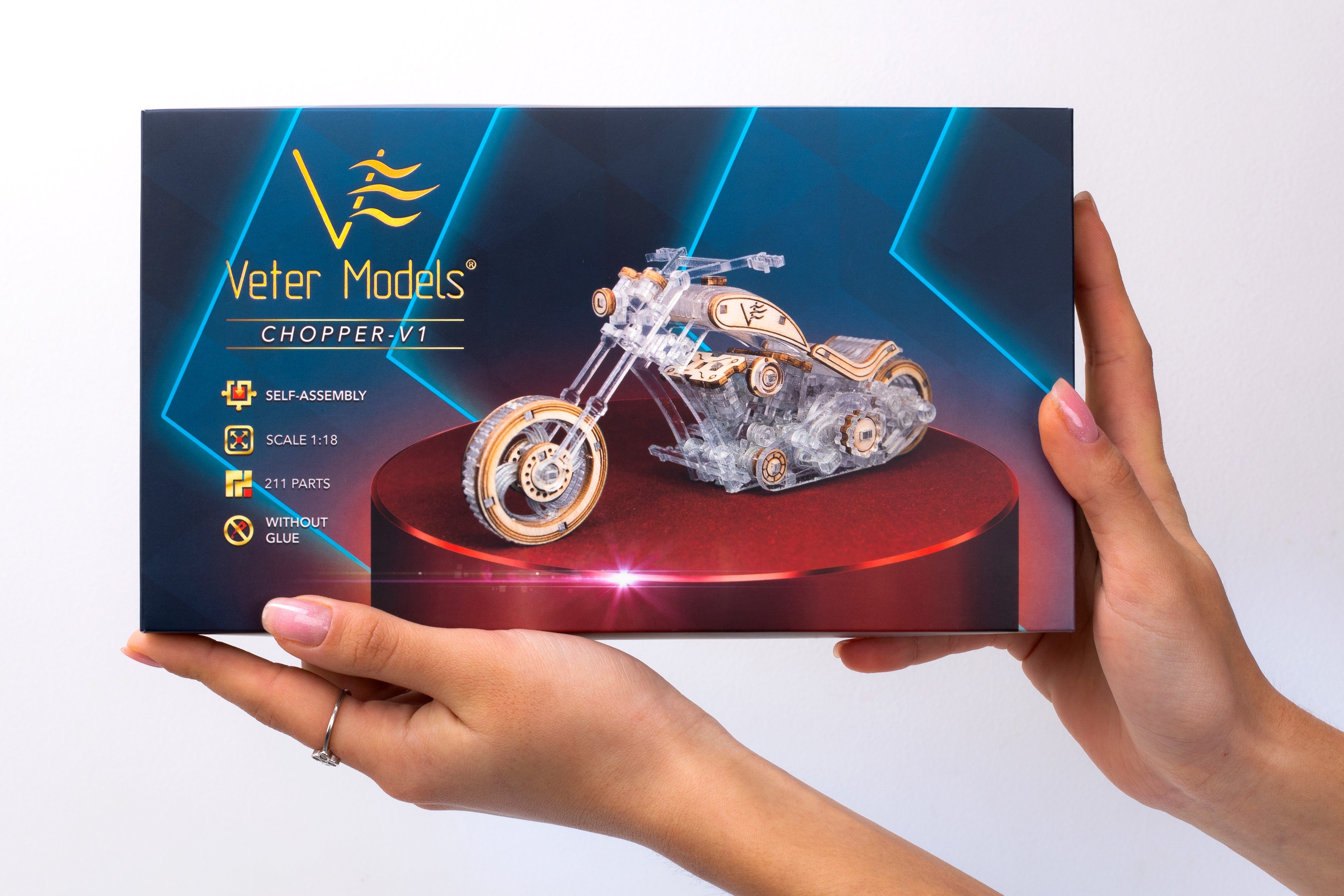 Chopper-V1 model kit by Veter Models – Mechanical Models