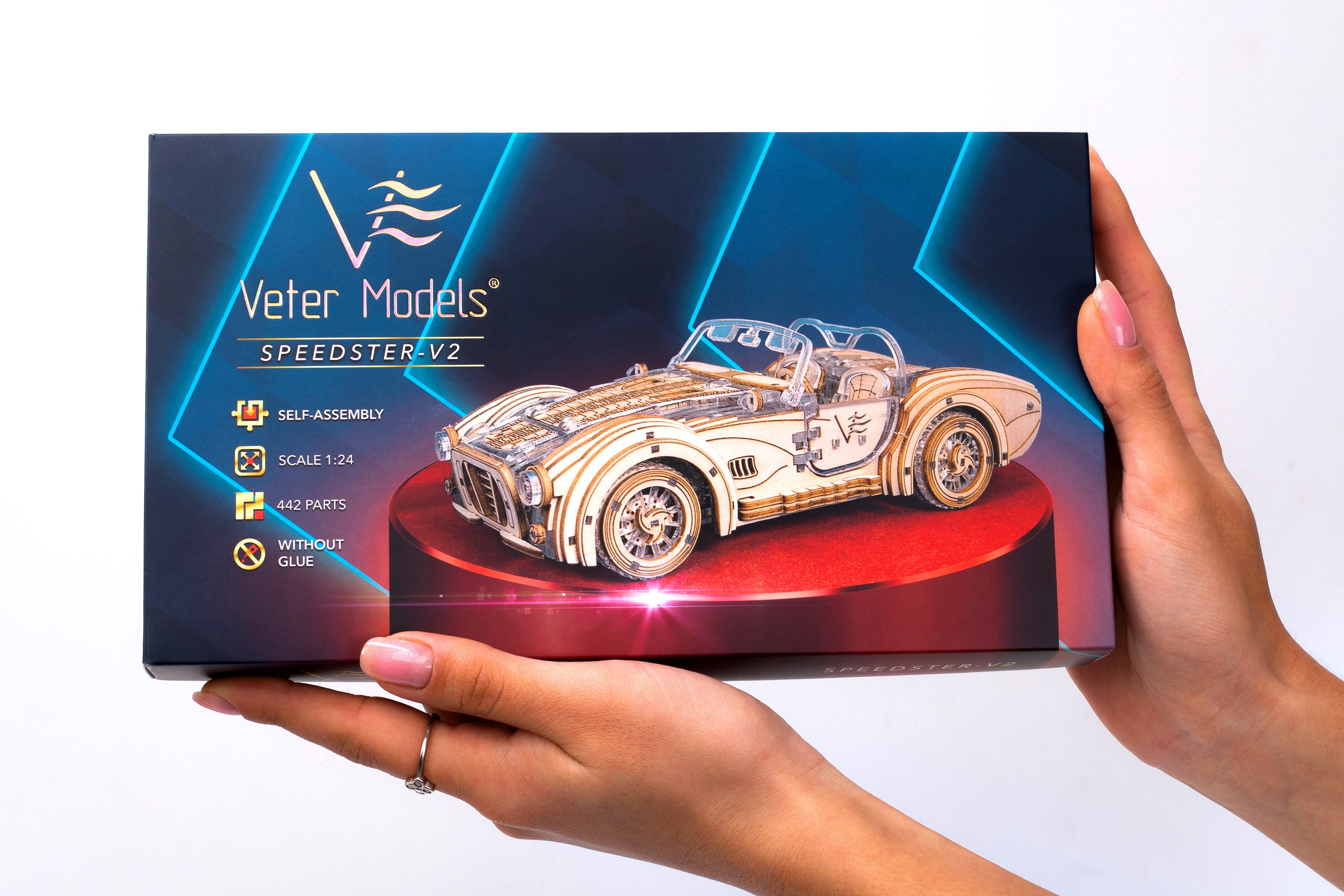 Speedster V2 - mechanical model kit by Veter Models – Mechanical Models