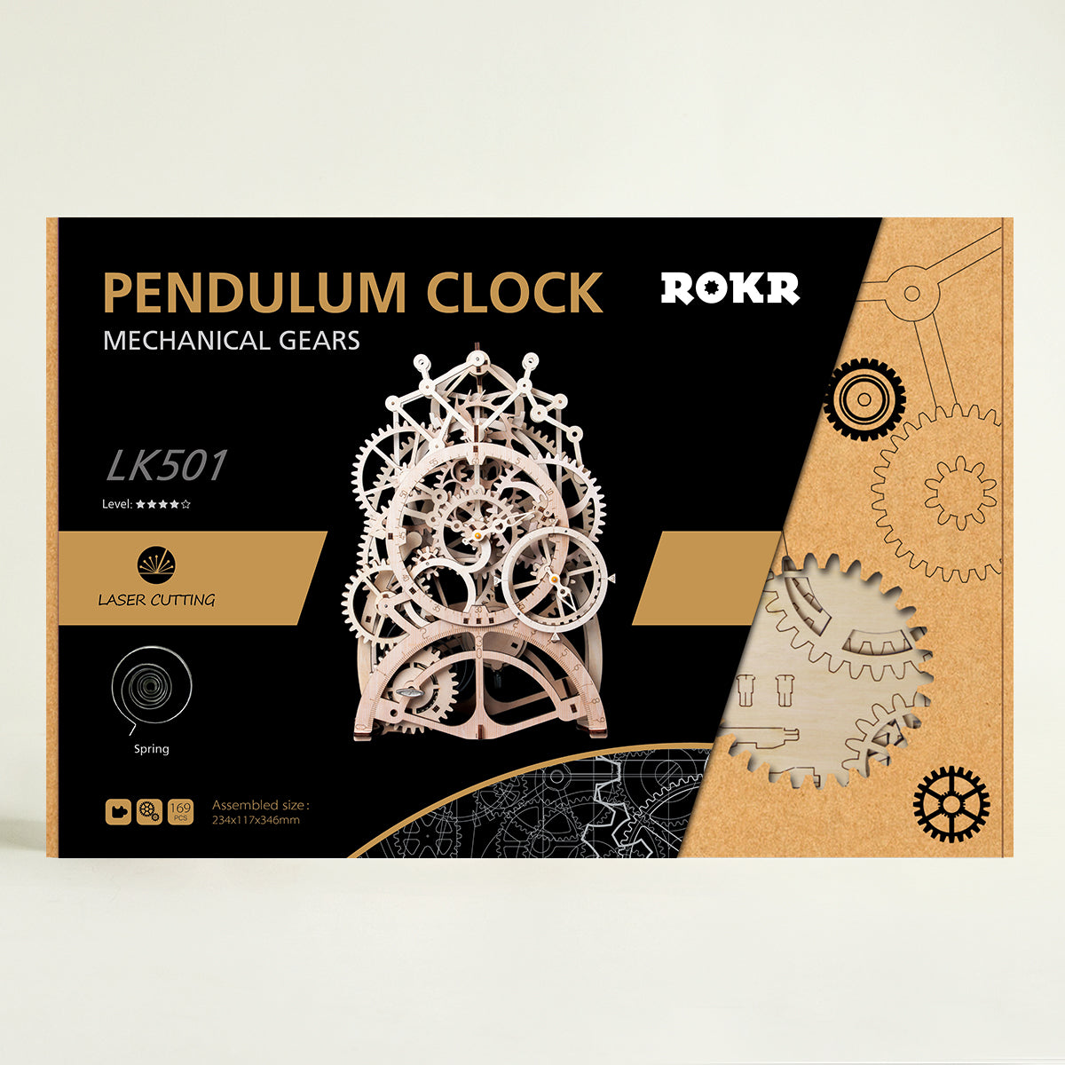 Pendulum Clock - mechanical model kit by ROKR – Mechanical Models