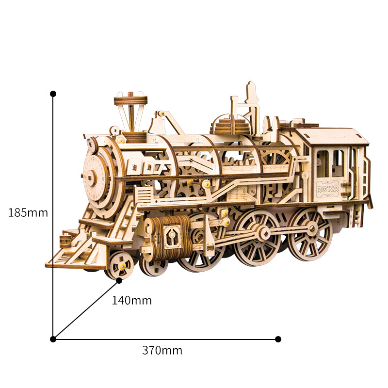 Locomotive - mechanical model by ROKR – Mechanical Models