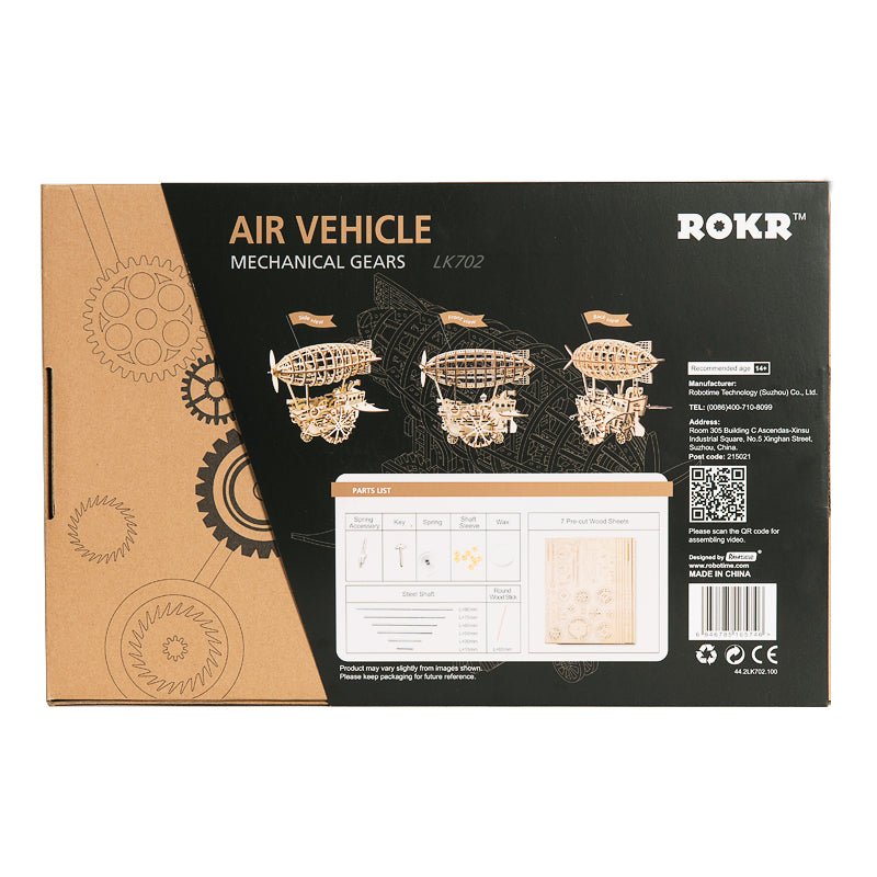 Air Vehicle - mechanical model kit by ROKR – Mechanical Models