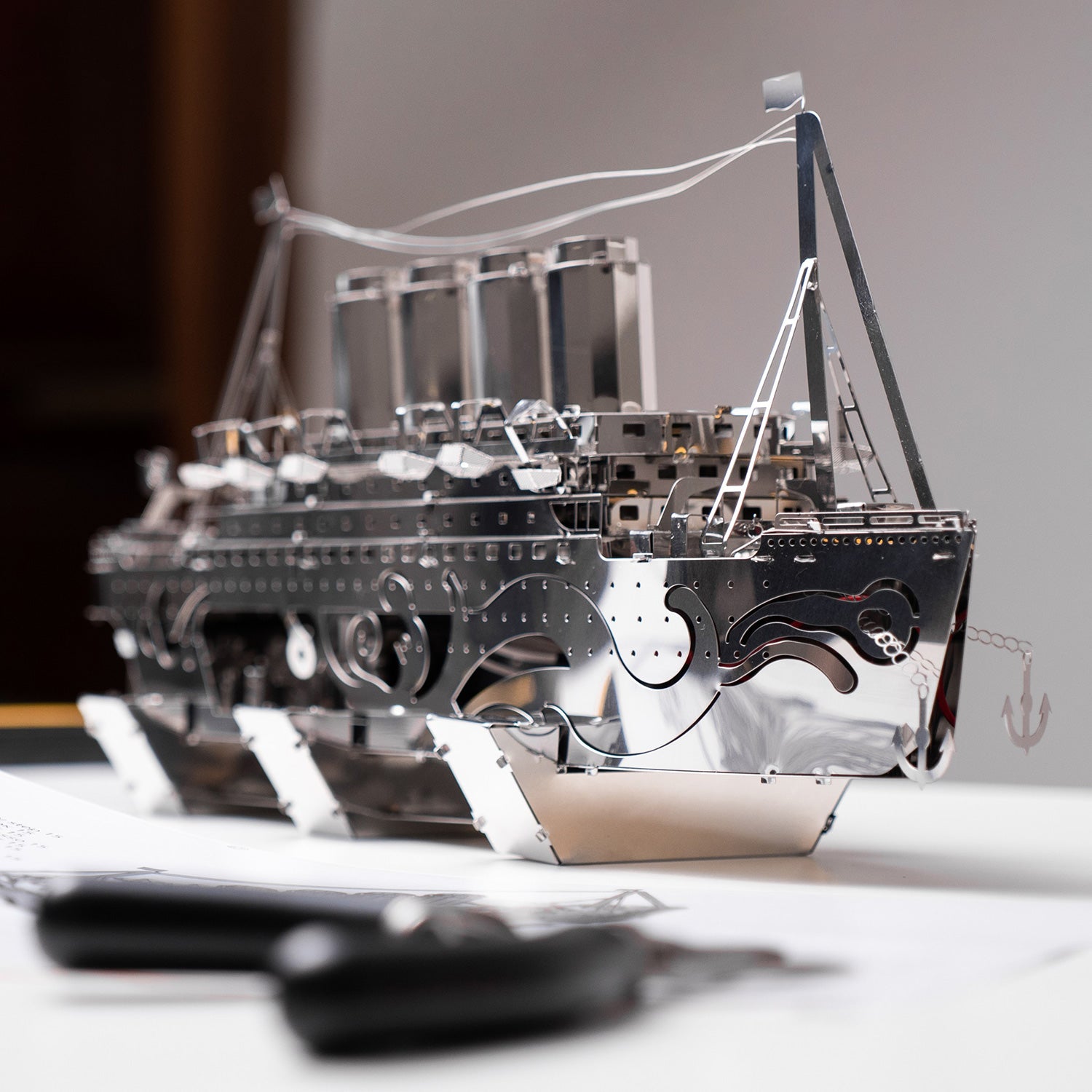 LOST AT SEA OCEAN SHIP - metal mechanical model by Metal Time ...