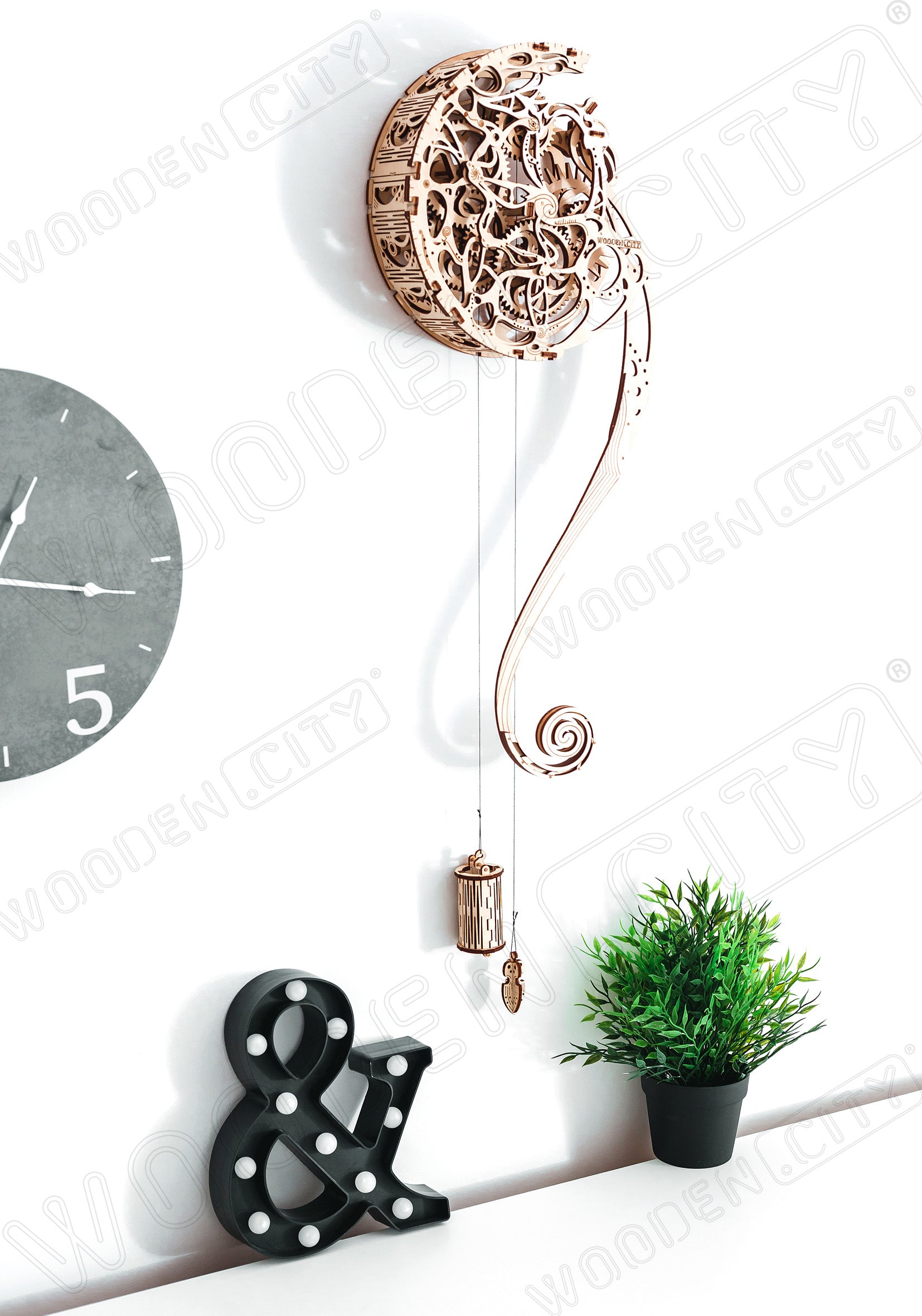 Pendulum - mechanical model kit by Wooden City – Mechanical Models