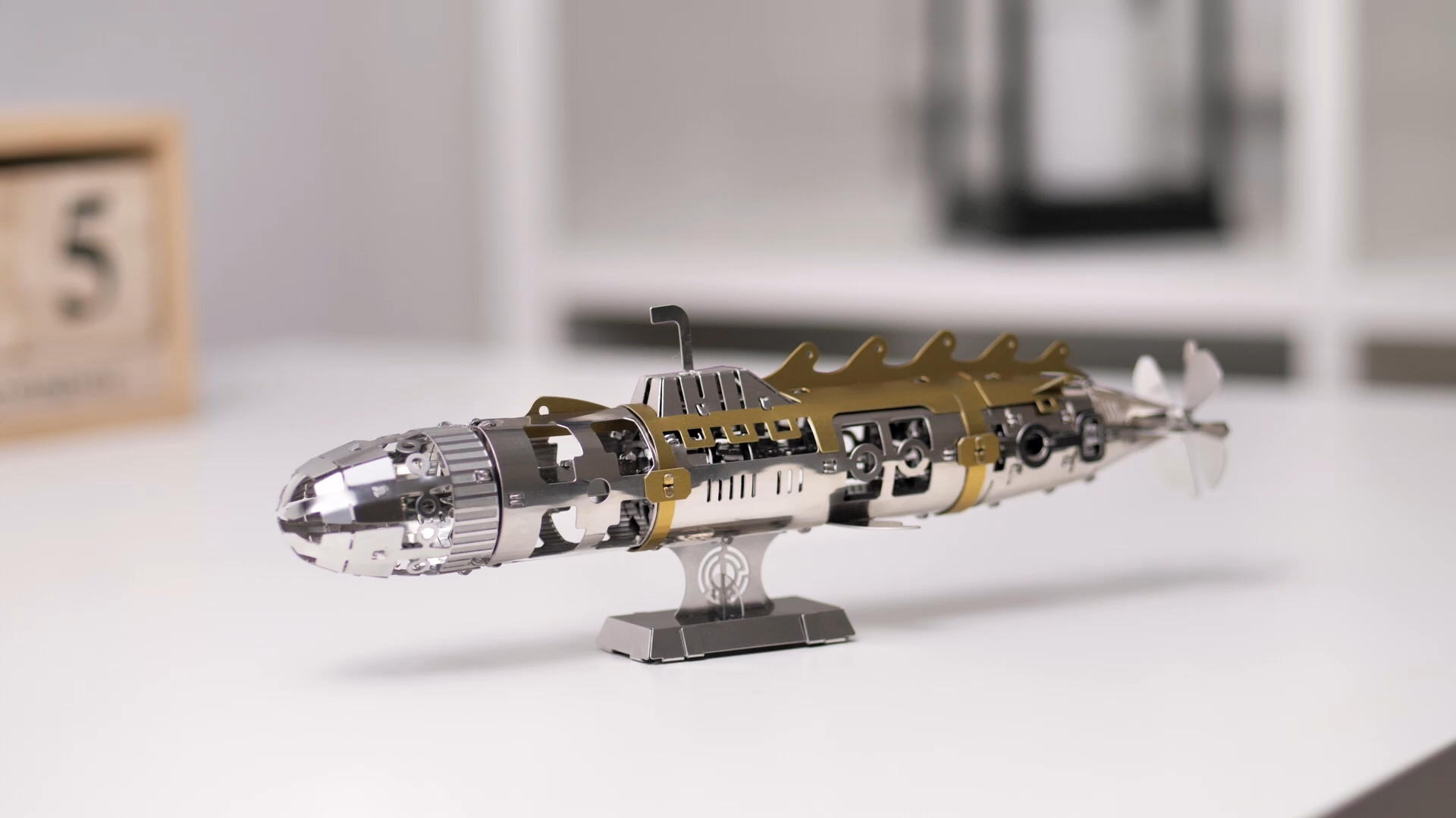 ELUSIVE NAUTILUS SUBMARINE - metal mechanical model by Metal Time ...