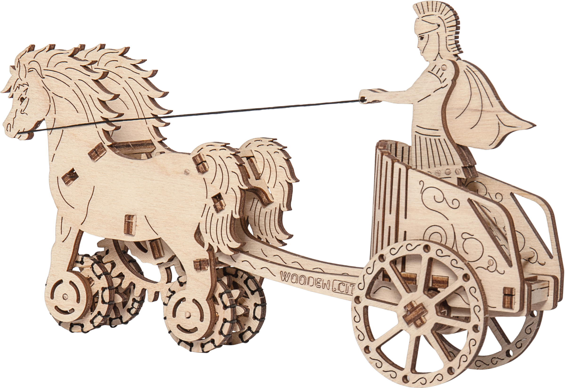 🏛️ Roman Chariot – Build Your Own Mechanical Wooden Model by Wooden Ci ...