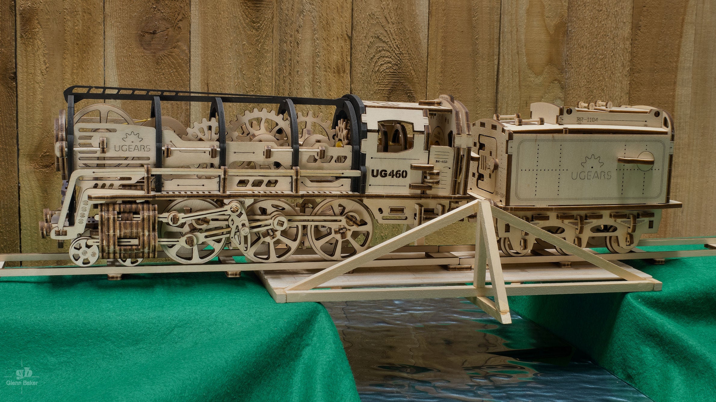 Steam Locomotive - build your own moving model by UGears – Mechanical ...